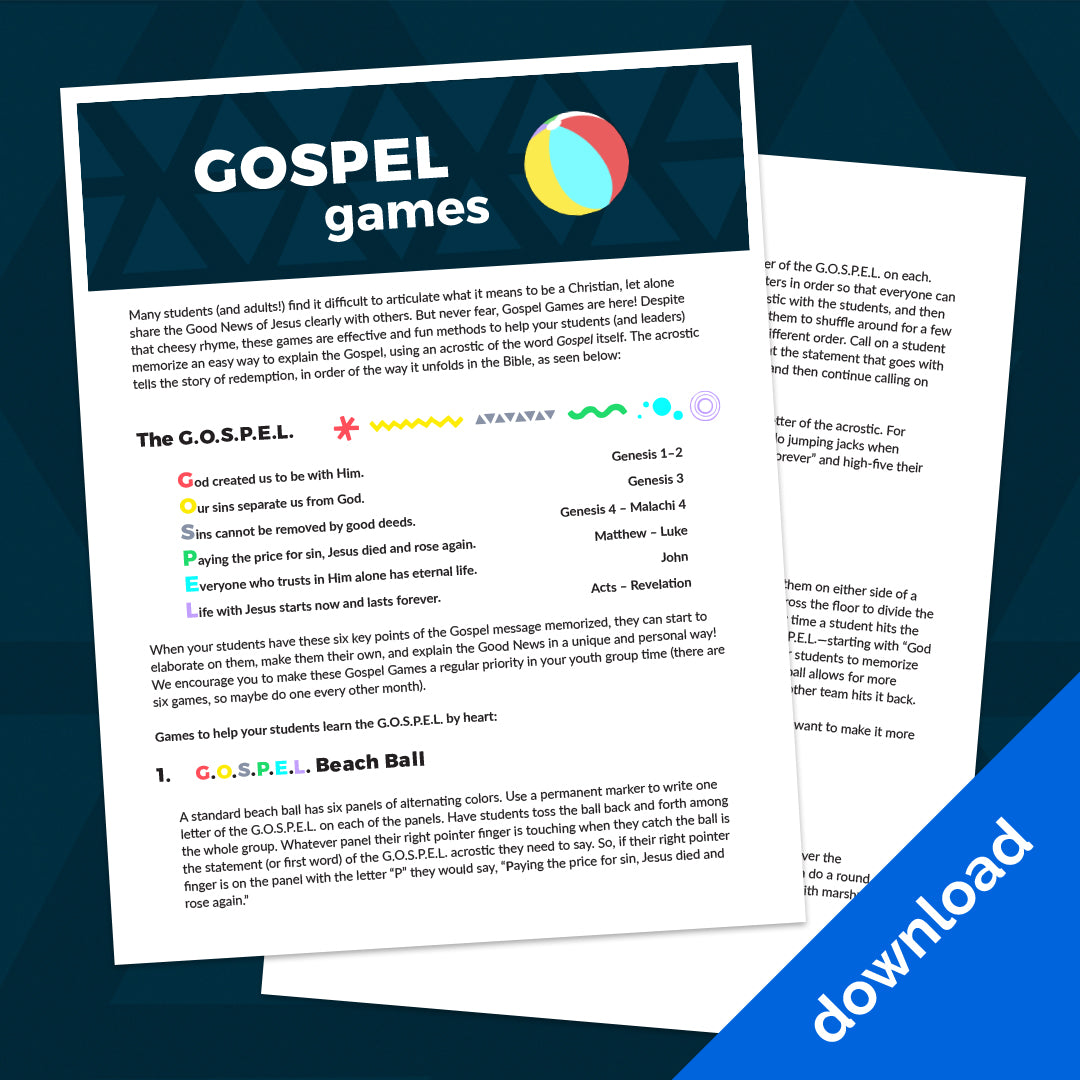 Gospel Games – Digital download – Dare 2 Share